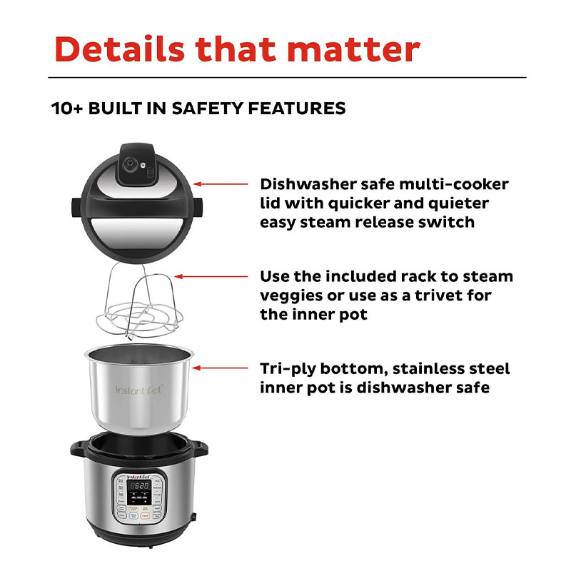 Instant Brands 6 Quart Instant Pot Duo - pillaistore.com
